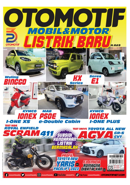 Tabloid OTOMOTIF Edisi 03-XXXIII, 25 Mei 2023