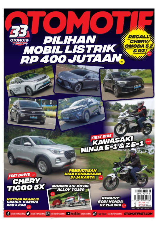 Tabloid OTOMOTIF Edisi 01-XXXIV, 16 Mei 2024