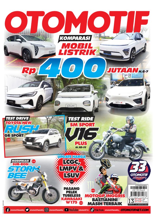 Tabloid OTOMOTIF Edisi 13-XXXIV, 8 Agustus 2024