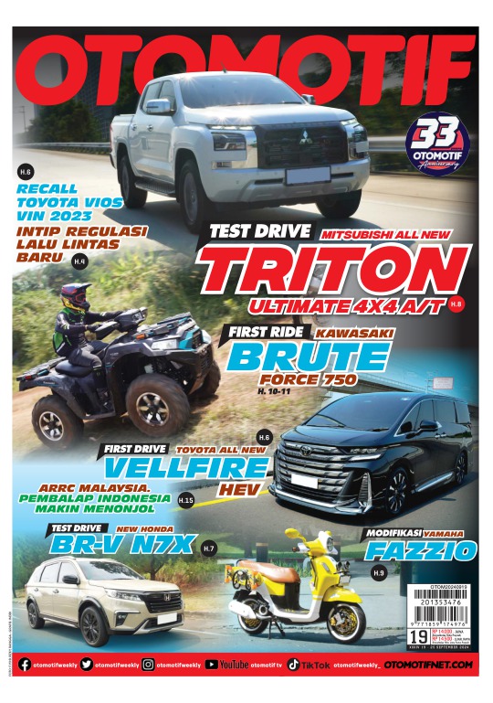 Tabloid OTOMOTIF Edisi 19-XXXIV, 19 September 2024