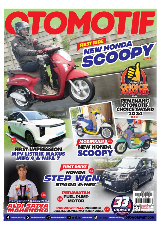 Tabloid OTOMOTIF Edisi 27-XXXIV, 14 November 2024