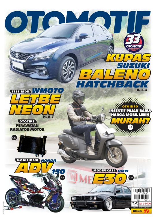 Tabloid OTOMOTIF Edisi 35-XXXIV, 9 Januari 2025