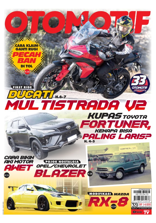 Tabloid OTOMOTIF Edisi 39-XXXIV, 7 Februari 2025