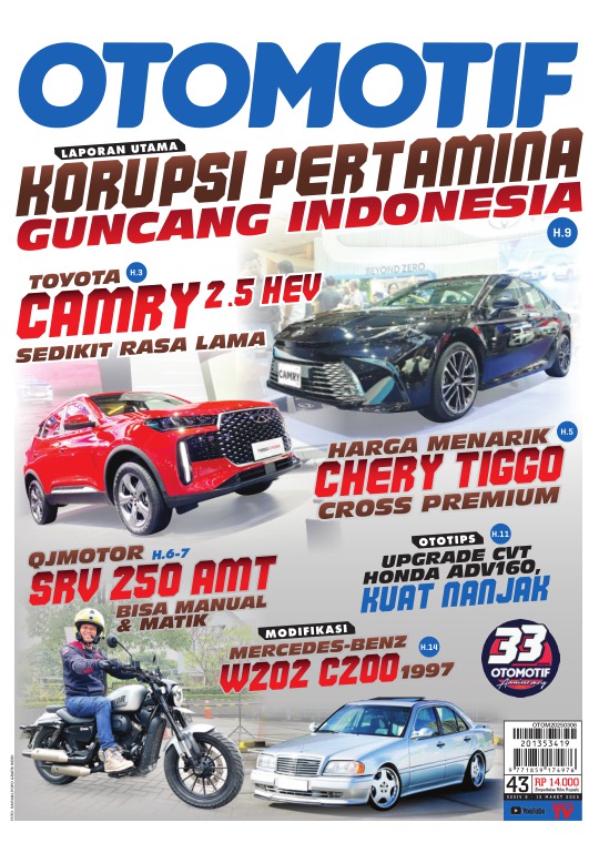 Tabloid OTOMOTIF Edisi 43-XXXIV, 6 Maret 2025
