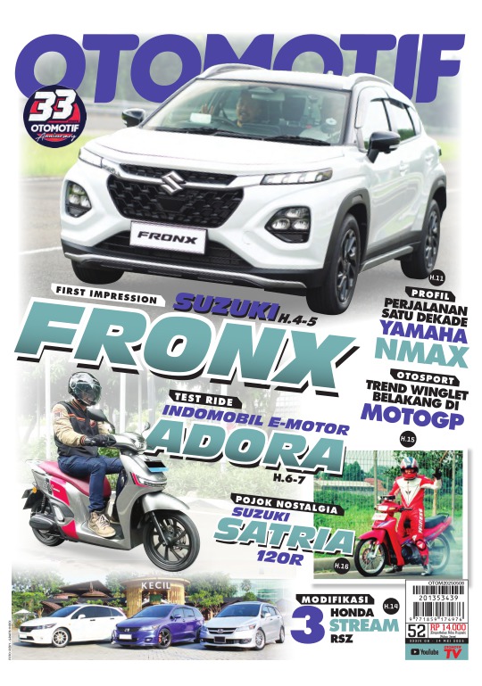 Tabloid OTOMOTIF Edisi 52-XXXIV, 8 Mei 2025