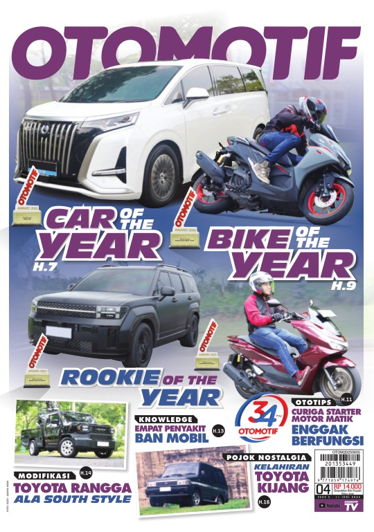 Tabloid OTOMOTIF Edisi 04-XXXV, 5 Juni 2025