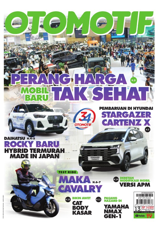 Tabloid OTOMOTIF Edisi 13-XXXV, 7 Agustus 2025