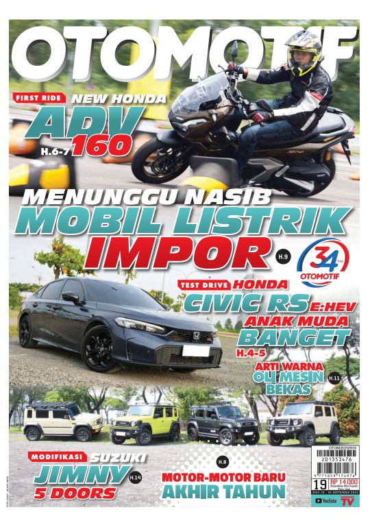 Tabloid OTOMOTIF Edisi 19-XXXV, 18 September 2025