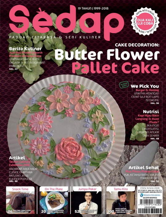 Majalah Sedap Edisi 09/2018, 1 September 2018
